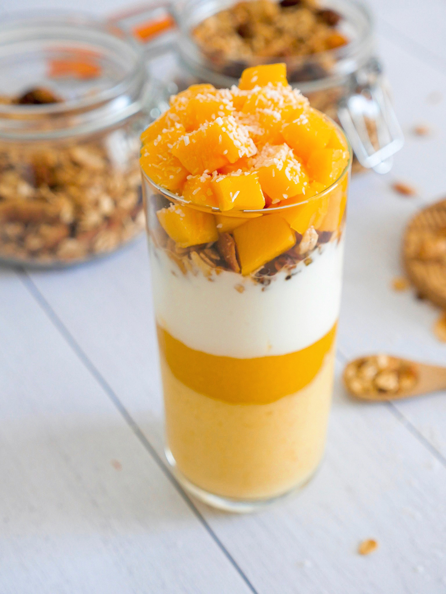 VERRINE MANGUE YAOURT COCO - Where is komess